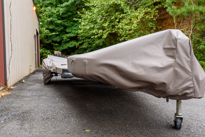 A New Boat Trailer Cover – Black Dog Design, Inc.